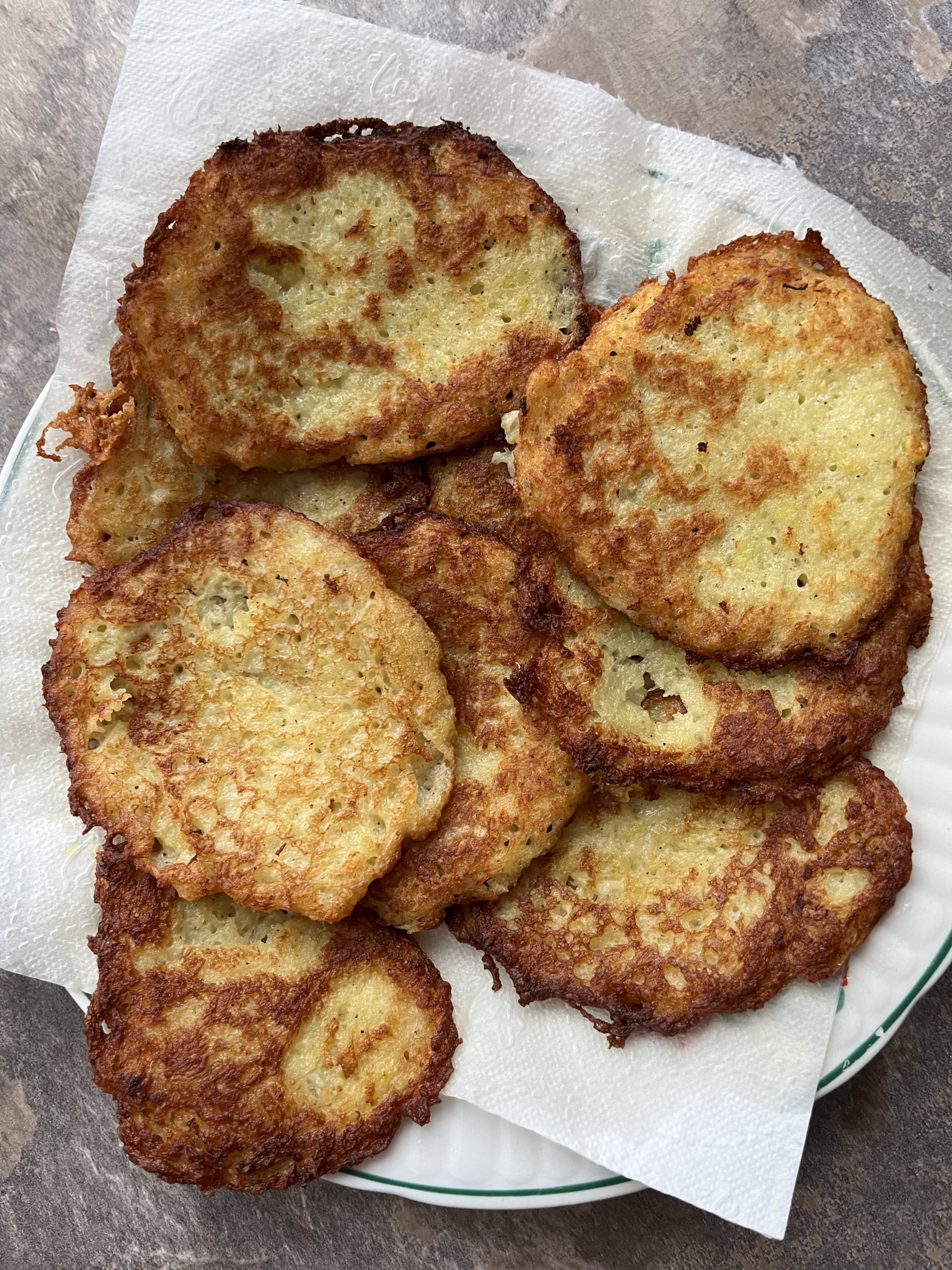 Grandma's Polish Potato Pancakes aka Placki Ziemniaczane