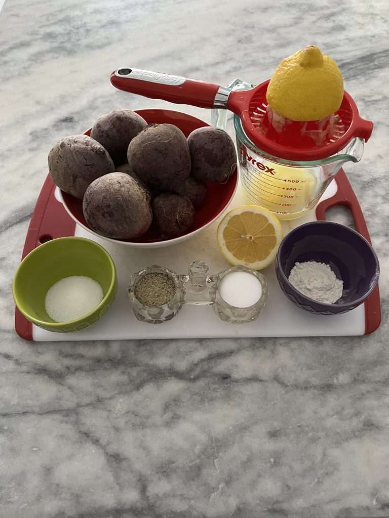 Polish Beet Salad – Buraczki zasmażane - traditional recipe